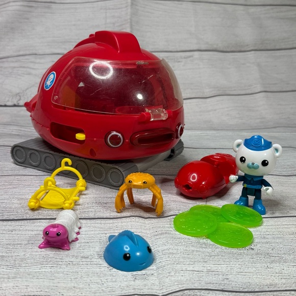 Mattel | Toys | Octonauts Mattel 21 Gup X Captain Barnaclelaunches ...